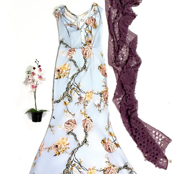 Vintage | Accessories | Posh Long Purple Vintage Scarf Scarf Only ...